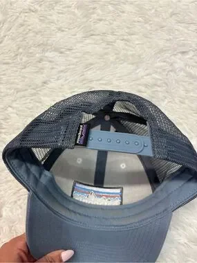 Patagonia | Accessories | Patagonia P6 Logo Trucker Hat White Wlight ...